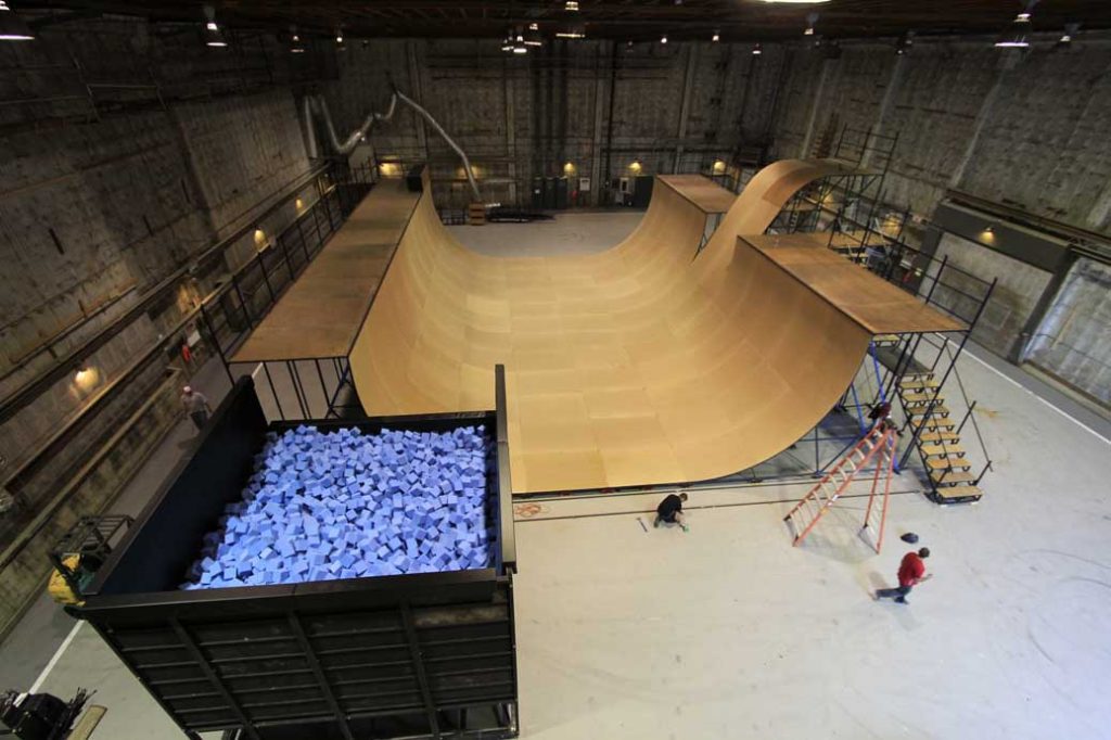 Shaun White’s Custom Portable Vert Ramp - Ramp Works | Skateboard Ramps ...